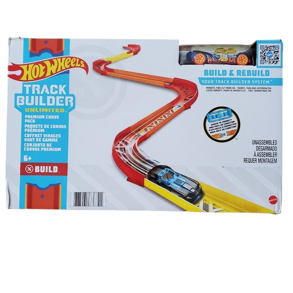 Hot Wheels | Toys | Hot Wheels Track Builder Unlimited Playset Premium ...